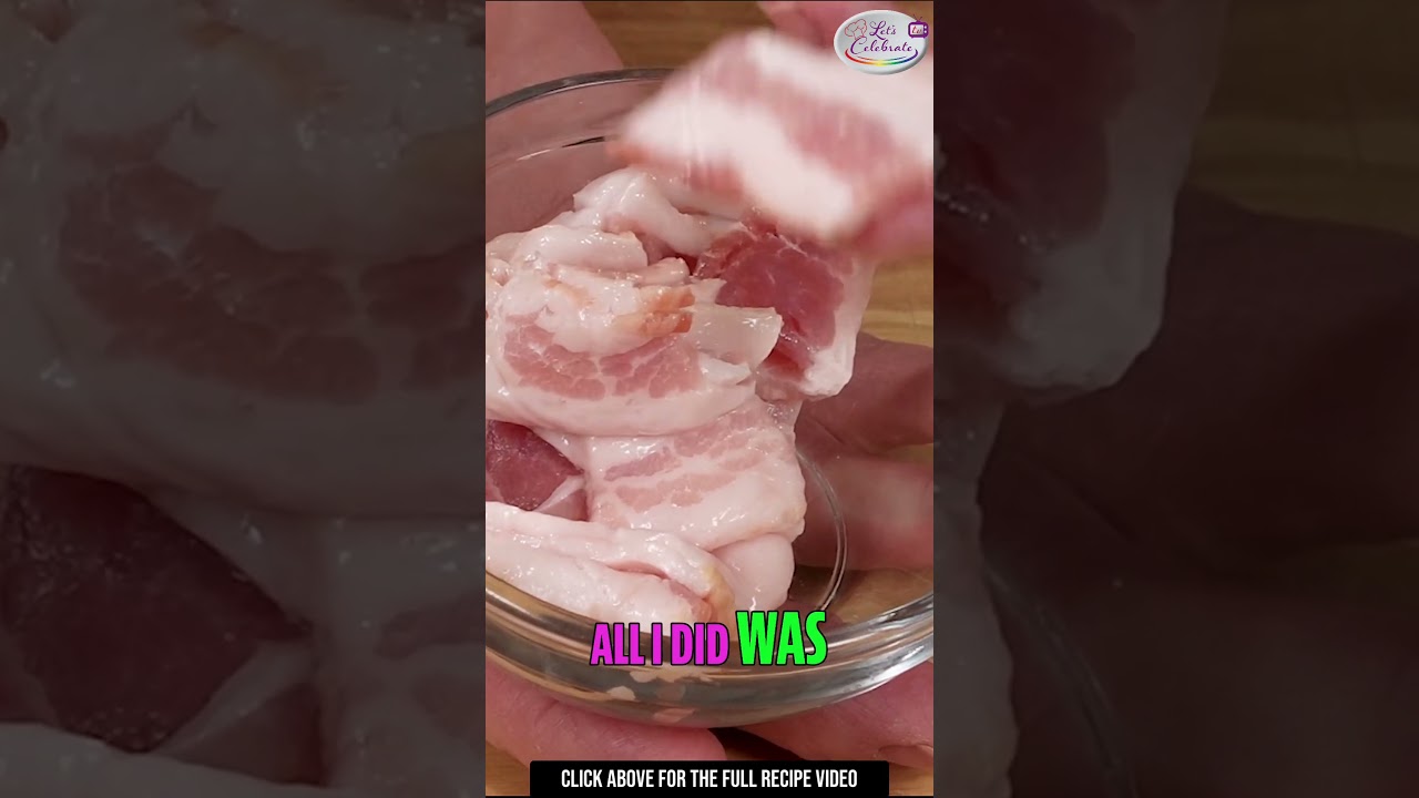 How to Make Crispy Shrimp Cakes with Bacon? 肋 - Let's Celebrate TV