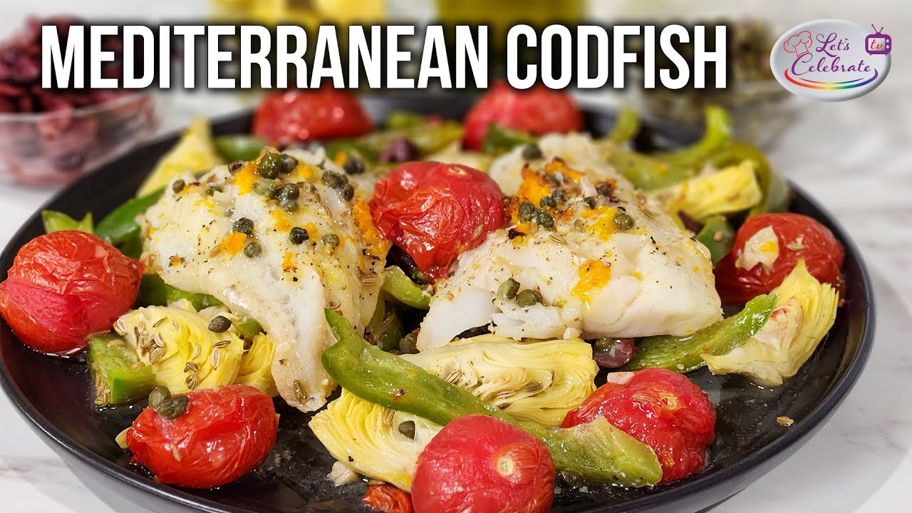 One Pan Mediterranean Fish Dinner - The Ultimate Tray Bake - Let's ...