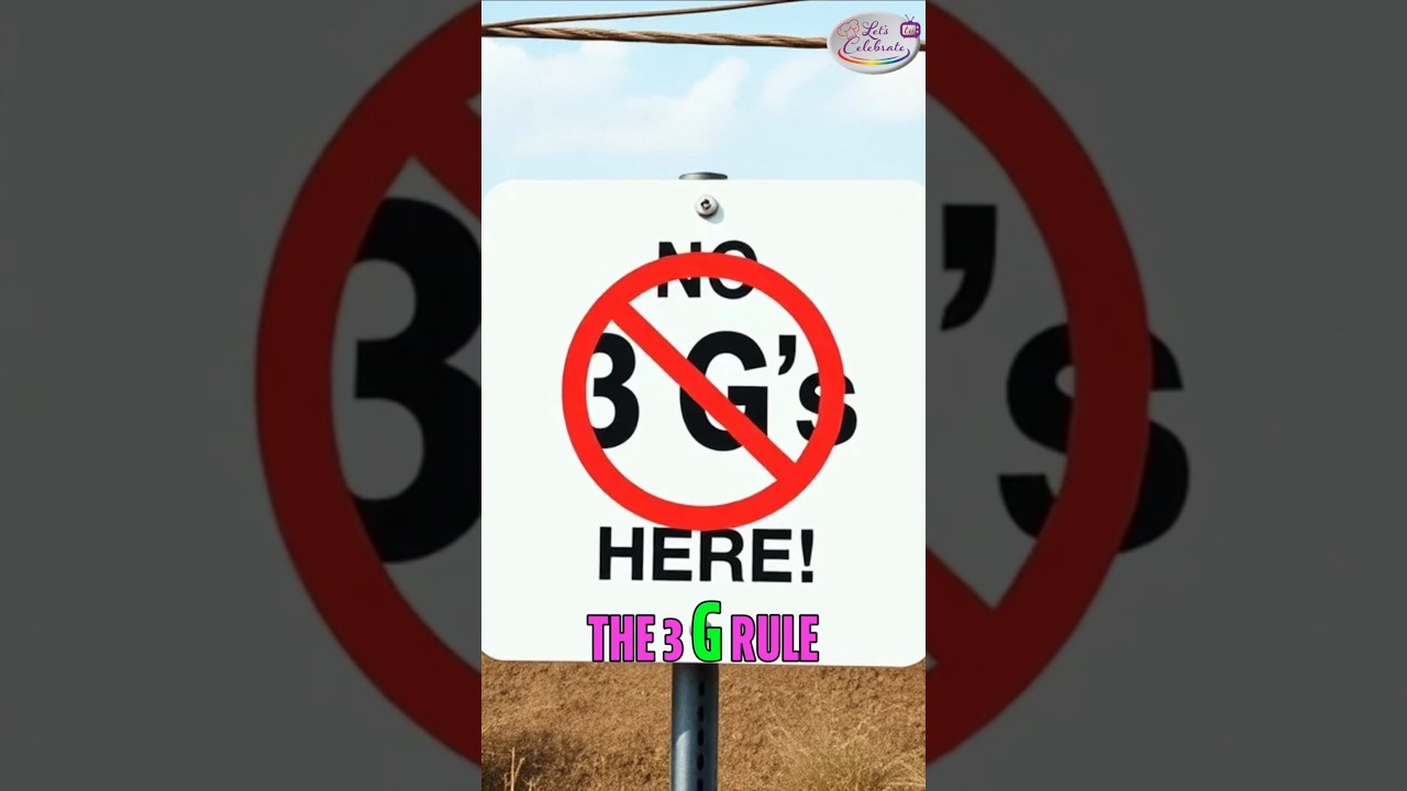 Why We Don’t Allow the 3 G’s at Family Events - Let's Celebrate TV